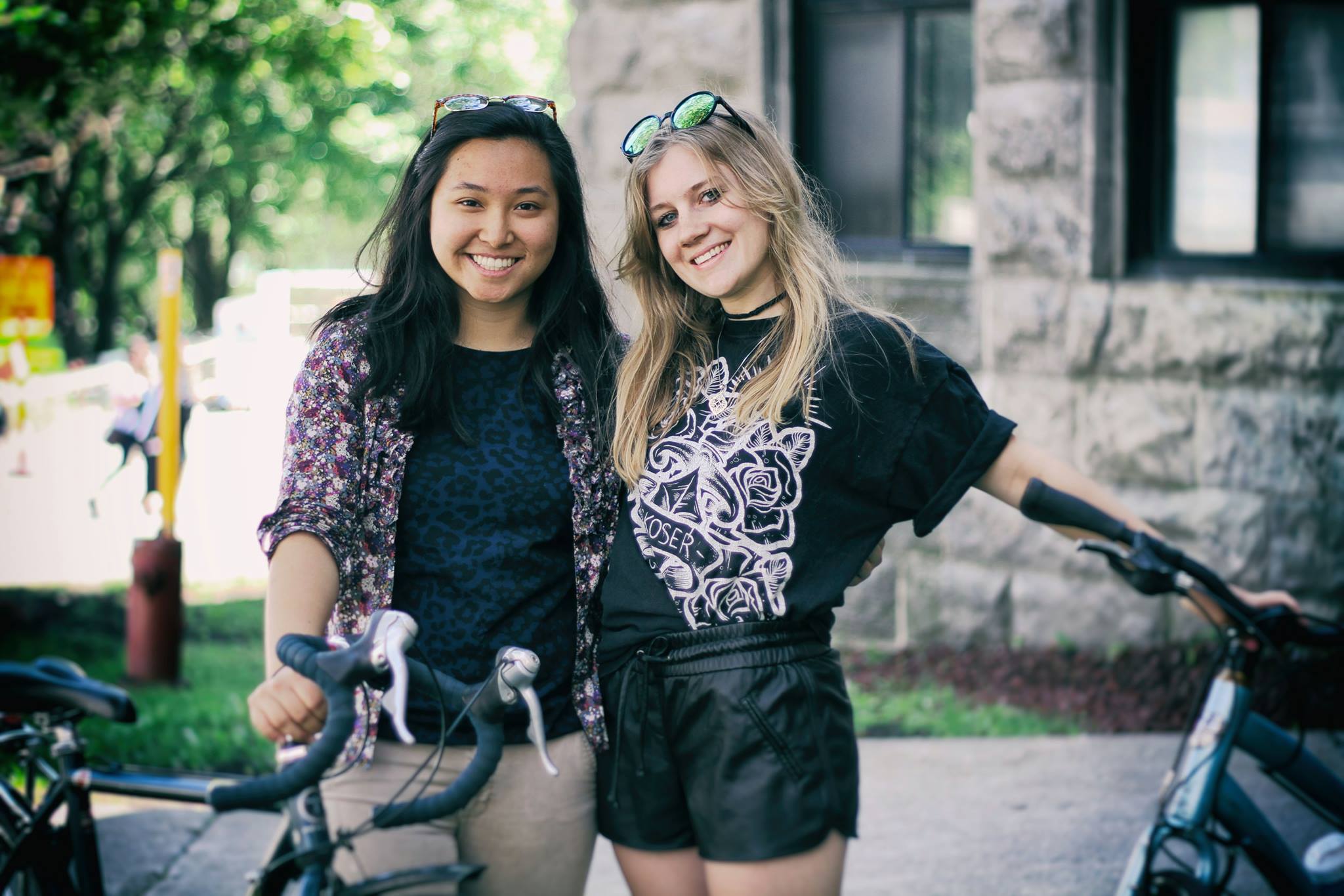 Cyclists— Courtesy of Alison Gu - The Tribune