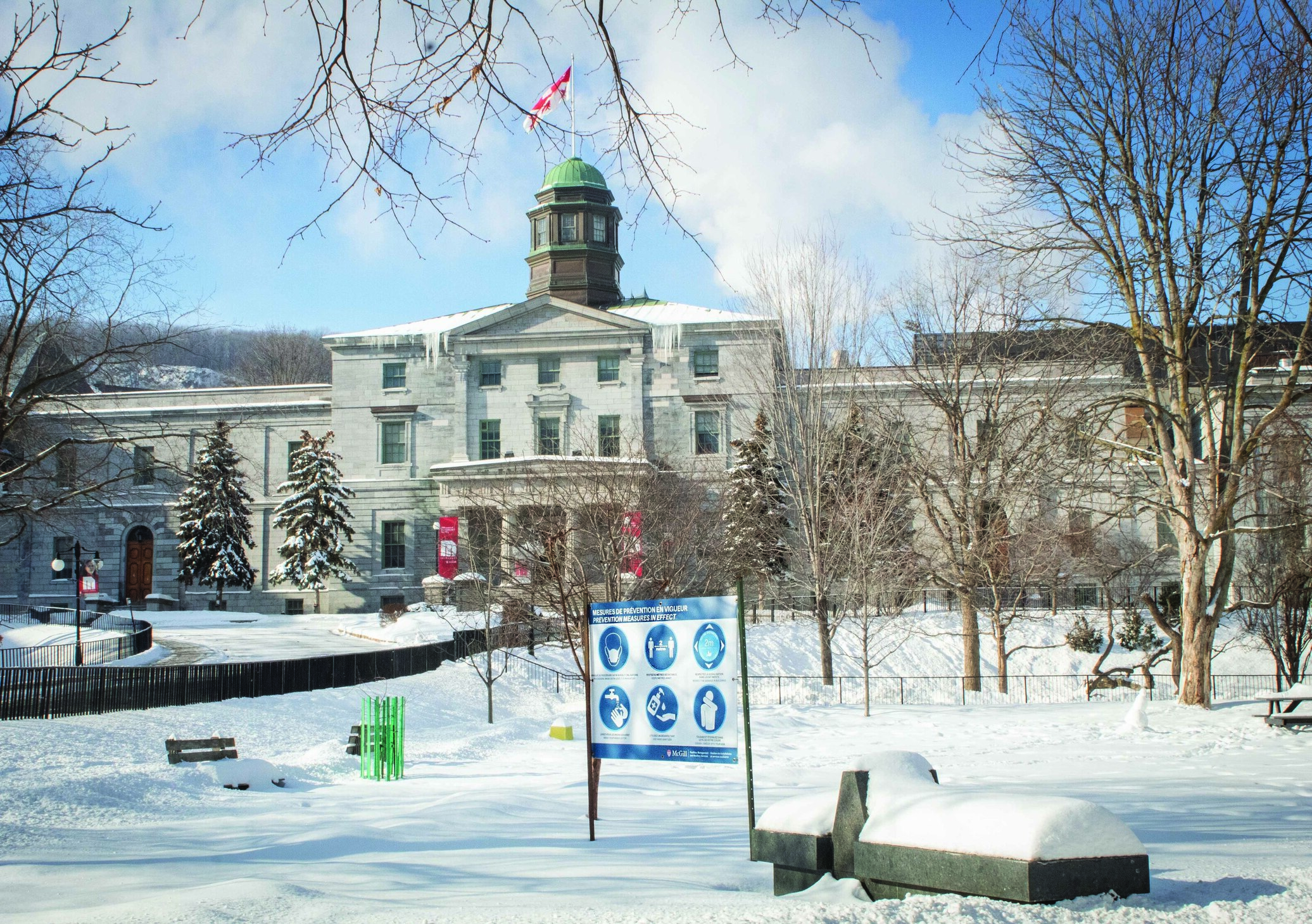 Mcgill University Campus Winter