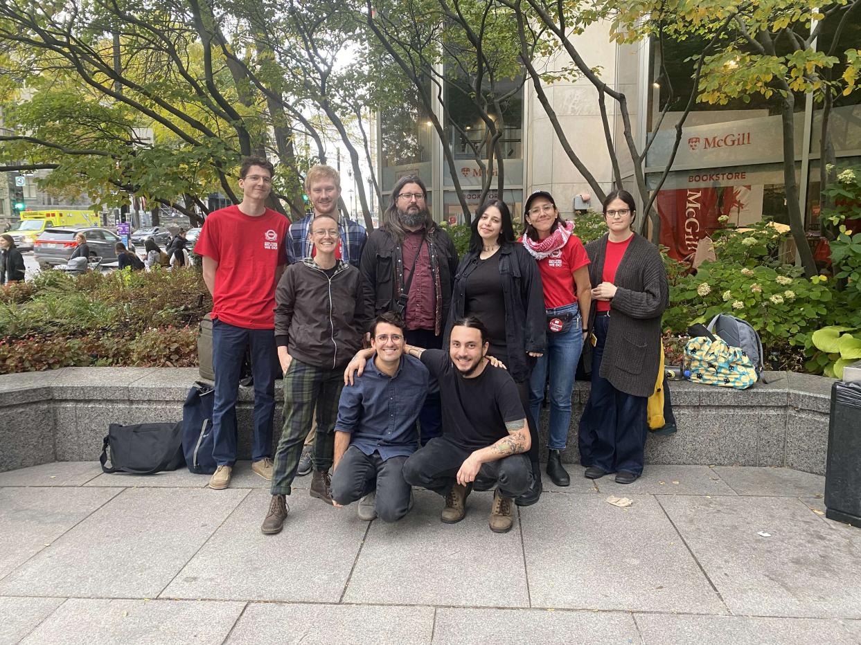 McGill and AGSEM hold second bargaining meeting for new collective ...