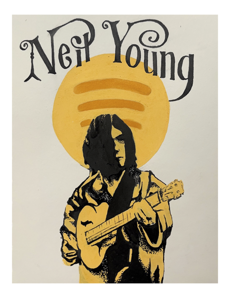 Peace has returned to Spotify via Neil Young and Joni Mitchell - The Tribune