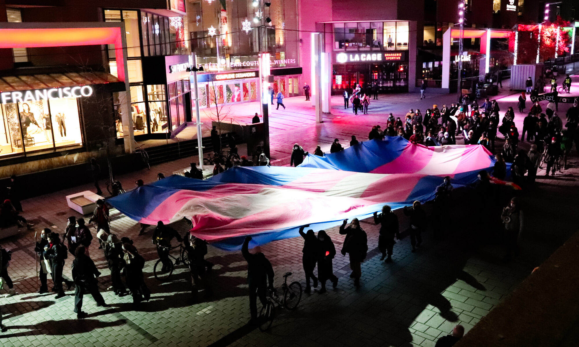 Trans Day of Remembrance protest honours the past and looks toward the ...