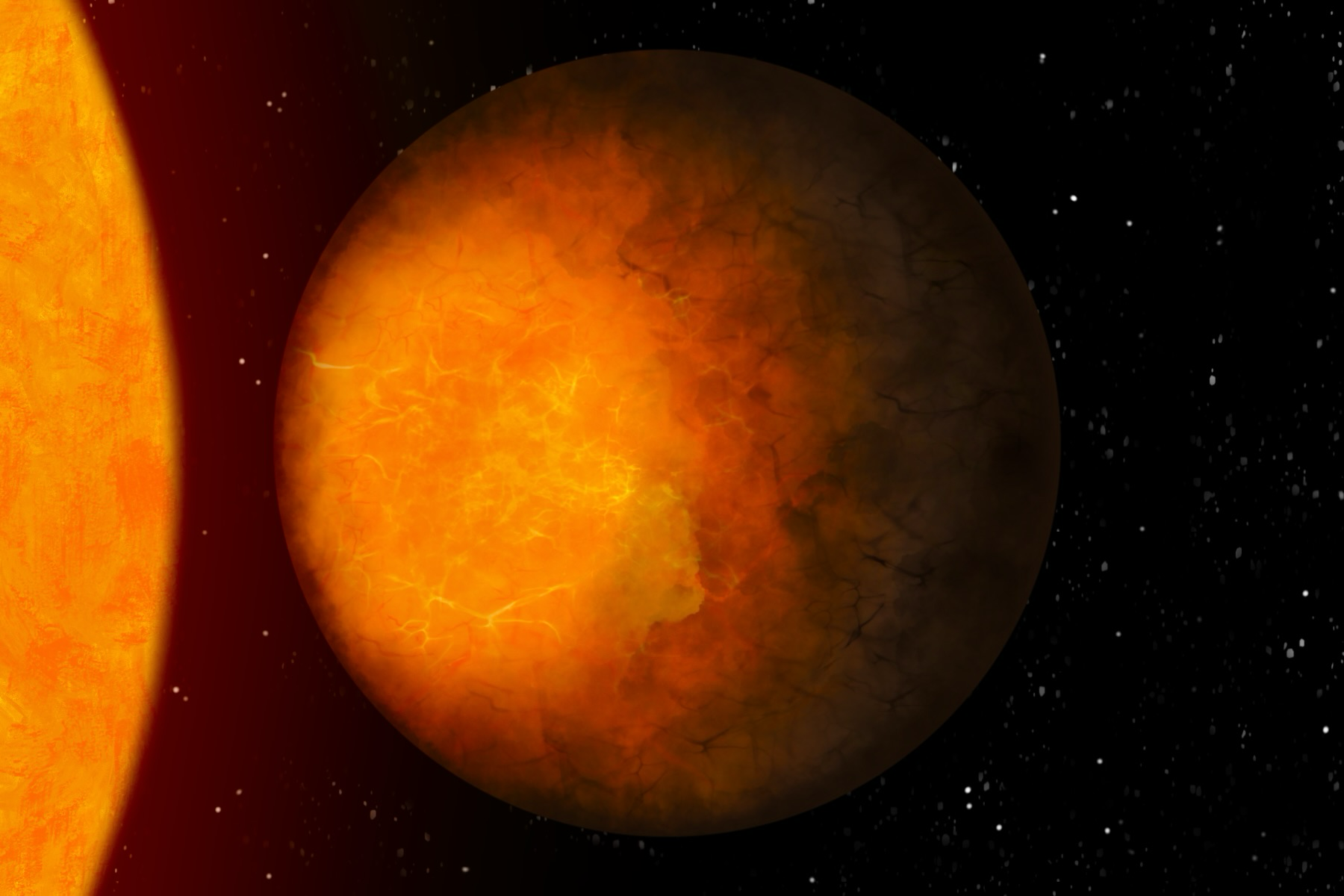 Lava planets: Where oceans of magma rage and wind breaks the speed of ...