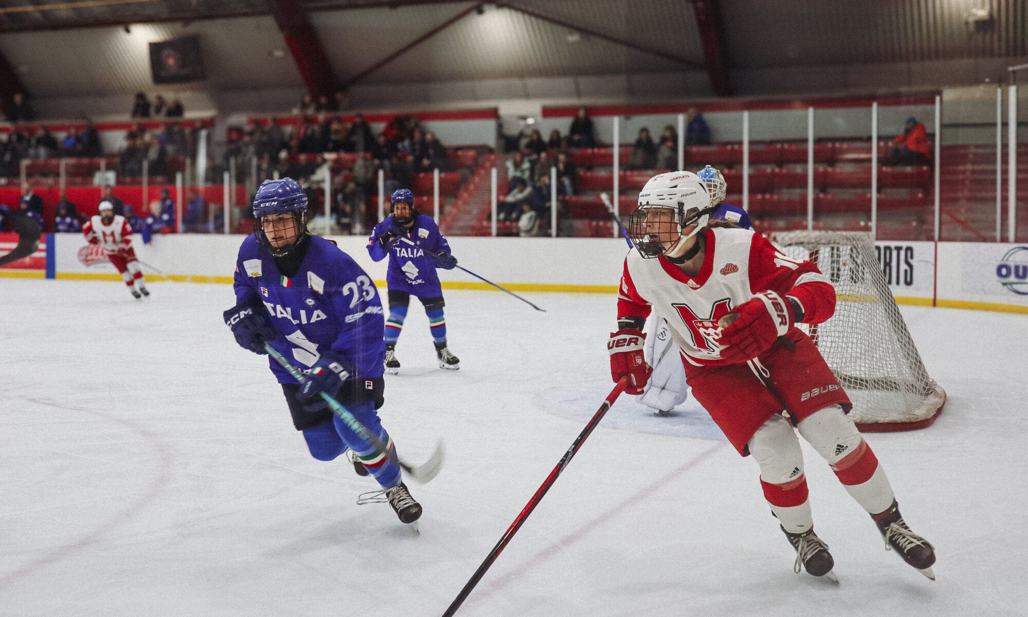 Chilled rivalry: Martlets Hockey fall to Italian National Team in pre ...